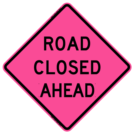 road closed