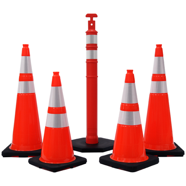 Bone Cones and Delineators - Bone Safety Signs