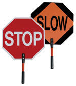 Stop Signs | Stop Slow Paddles | Regulatory Road Signs | Bone Safety ...
